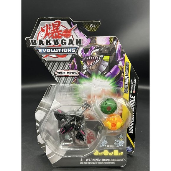 Bakugan | Toys | Bakugan Evolutions Warrior Whale W Nano Fury Sledge ...